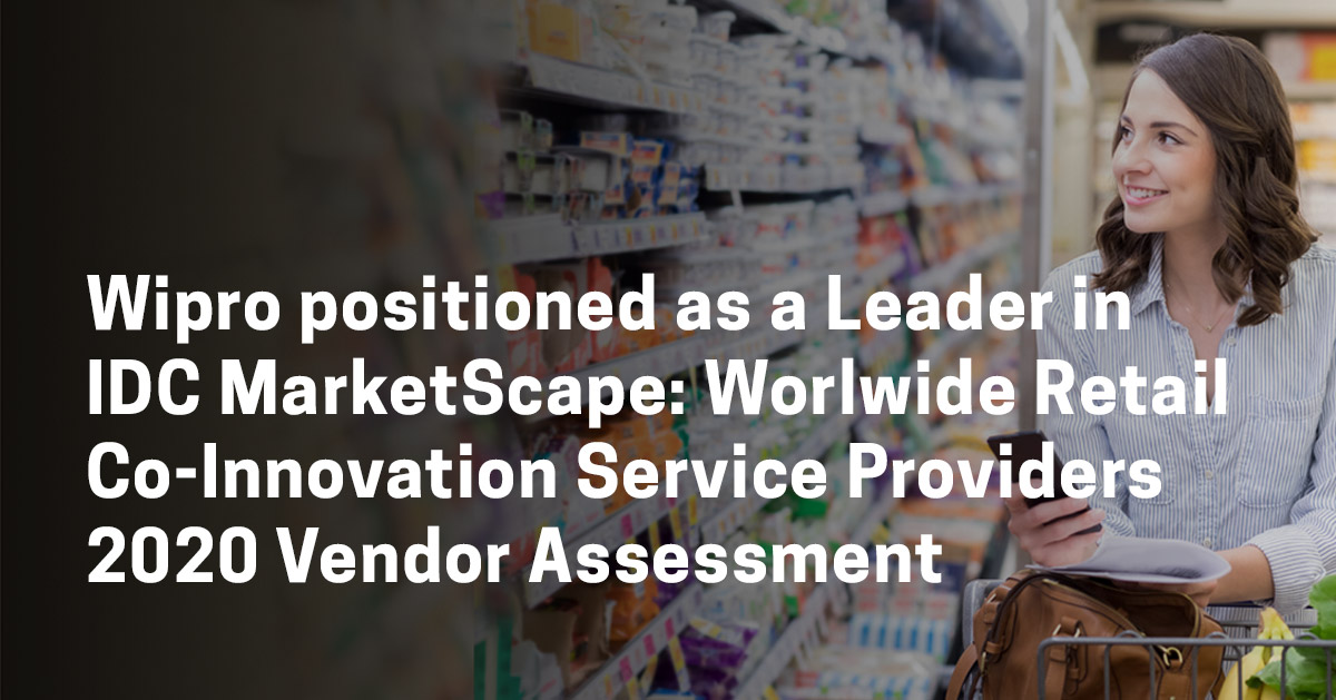 Wipro Leads in Retail Co-Innovation Service Providers 2020