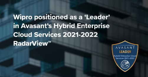 Wipro Leads in Hybrid Enterprise Cloud Services