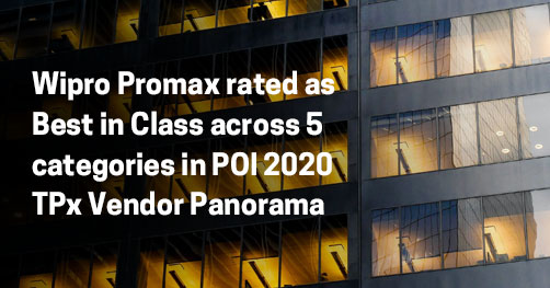 Wipro Promax rated as Best in Class across 5 categories in POI 2020 TPx ...