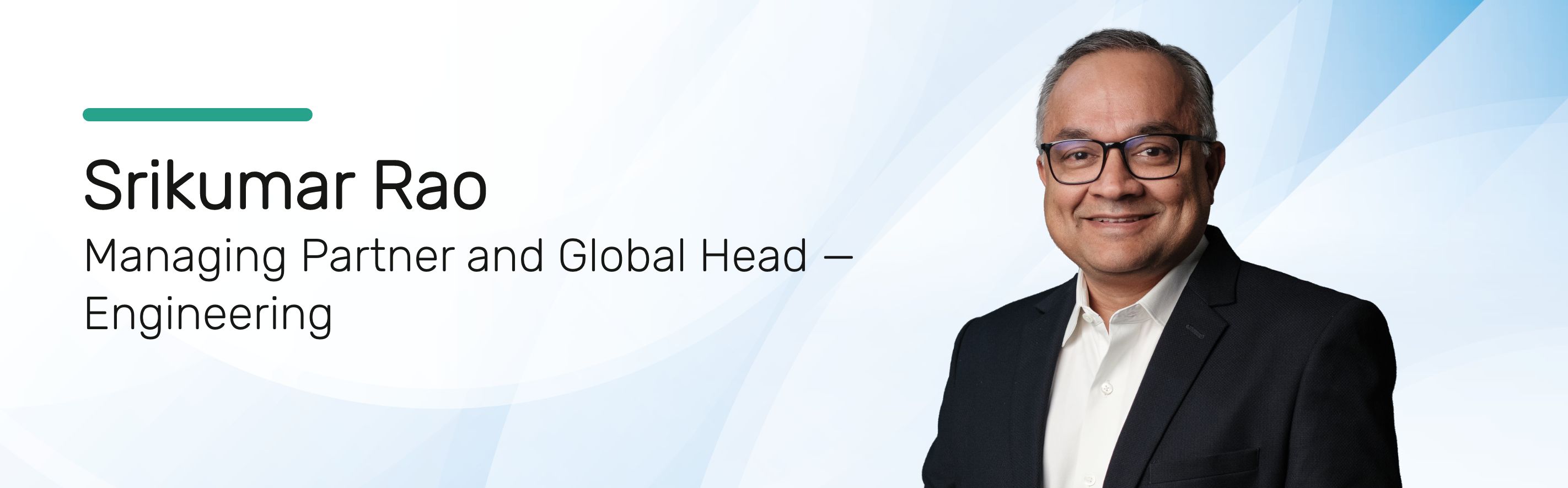 Wipro Executive Leadership Member Srikumar Rao’s Leadership in Engineering