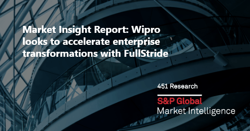 Wipro Enhances Enterprise Transformation with FullStride Cloud Services